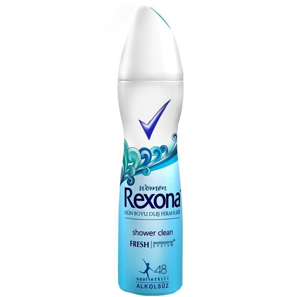 Rexona Deodorant Women Spray 150 Ml SHOWER CLEAN PUDRALI,Rexona,Parfüm ...